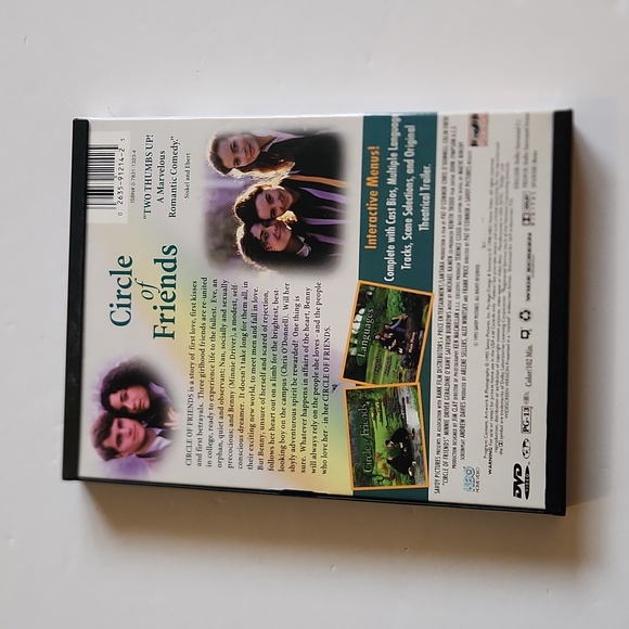 Media | Circle Of Friends Dvd 1998 Widescreen Minnie Driver Chris ...